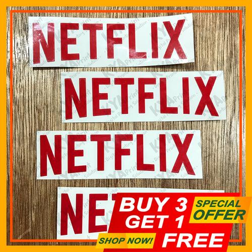 Jual Netflix Decal Stiker Cutting Sticker Mobil Motor Laptop Gadget ...