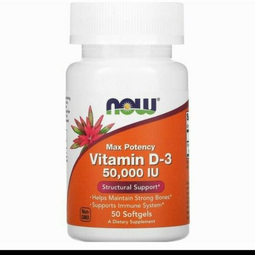 Jual Now vitamin D-3 50,000 iu, isi 50 Softgels. - Jakarta Barat ...