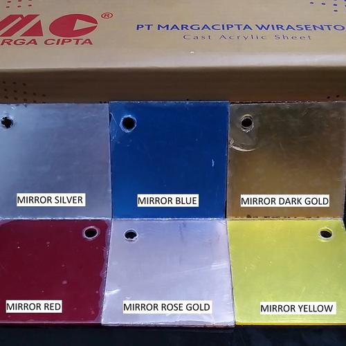 Jual AKRILIK lembaran Mirror ROSE GOLD A2 / Mirror Acrylic / Laser ...
