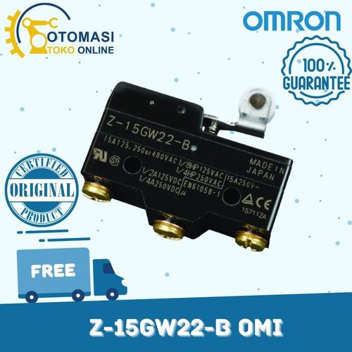 Jual OMRON LARGE BASIC SWITCH Z-15GW22-B OMI - Jakarta Pusat - Toko Online Otomasi | Tokopedia