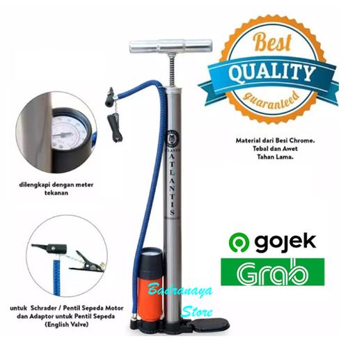 Jual Pompa Ban Sepeda Motor Mobil Tabung Meter Manual Hidrolik ...