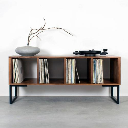 Jual Rak Vinyl / Kabinet Piringan Hitam Kayu jati / Record Box Stand ...