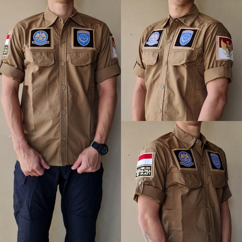 Jual Kemeja Tactical DISHUB 1 SET Emblem Velcro - 3pcs EMBLEM, S ...