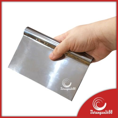 Jual Scraper Adonan Stainless Steel Kue Pemotong Adonan Roti Dough ...
