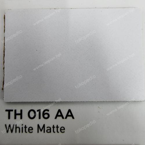 Jual HPL TACO - TH 016 AA White Matte - Jakarta Selatan - warna impian ...