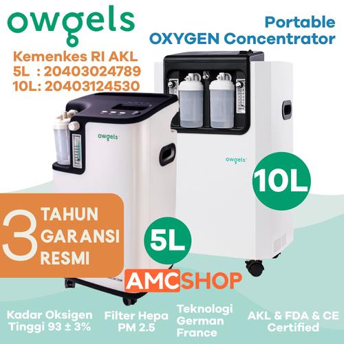 Jual Owgels 10 LPM Oxygen Concentrator Medical Pengganti Tabung Oksigen ...