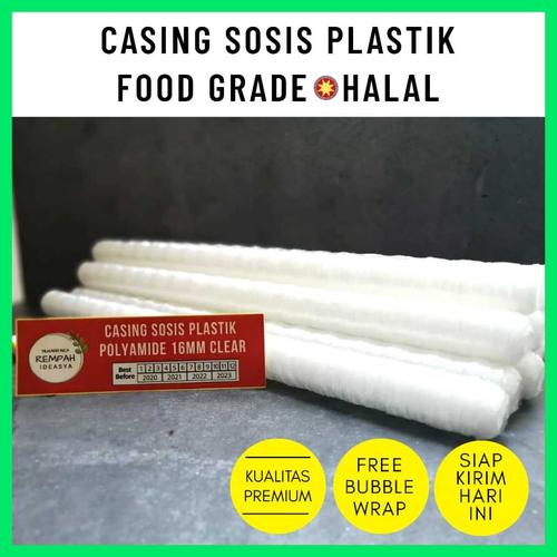 Jual Casing / Selongsong Sosis Plastik Polyamide Halal Food Grade 16 mm ...