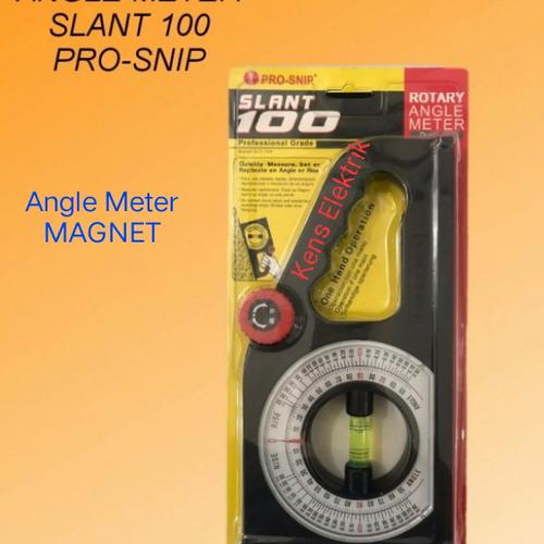 Jual Angle Angel Meter Slant 100 Prosnip Alat ukur kemiringan sudut ...