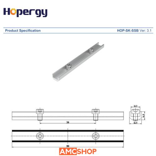 Jual Hopergy Rail Splice Joiner Mounting Solar PV Solar Module Panel ...