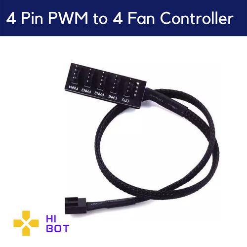 Jual 4 Pin PWM to 5 Fan Splitter - Kota Tangerang - Hi Bot | Tokopedia