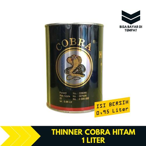 Jual Tiner Thinner Thiner Cat Cobra Hitam 1 Liter - Kab. Tangerang - CV ...