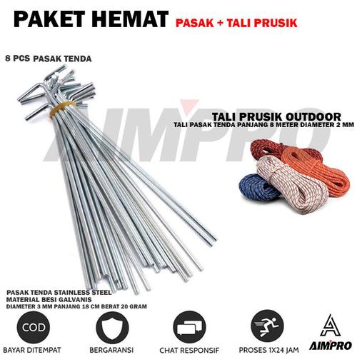 Jual Pasak tenda Besi Galvanis ujung tumpul - Pasak - Patok Outdoor ...