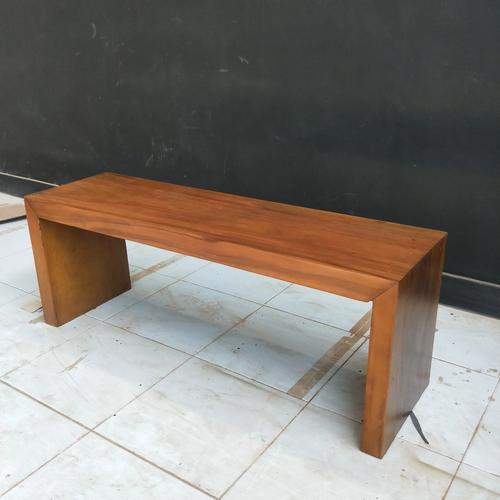 Jual bench kayu solid bangku minimalis trembesi suar - Kab. Jepara ...