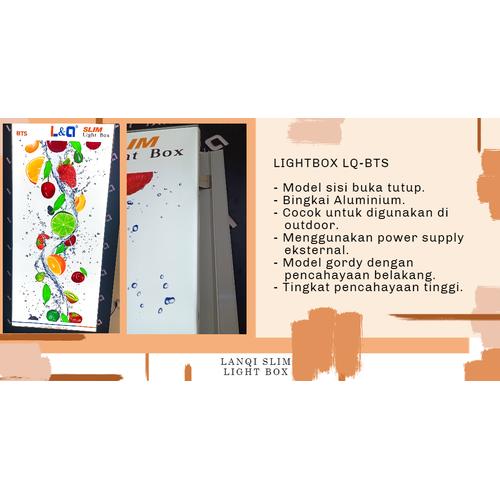 Jual Lightbox LED Spanduk Buka Tutup Sisi FLEXY LQ-BTS - Ukuran Custome ...