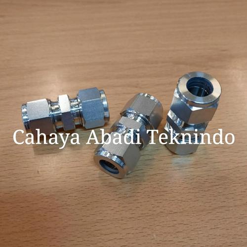 Jual Union connector tube SS316 od 10mm / Stainless steel - Jakarta ...