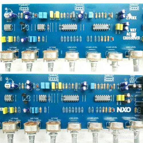 Jual Kit Crossover Aktif NXO 3/4 Way 234 NX Dual Channel Kit Cross ...