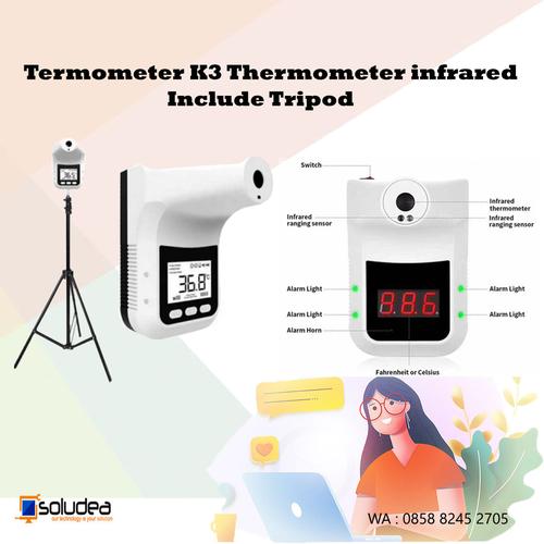 Jual K3 Thermometer infrared Sensor suhu tubuh Incld Tripod - Jakarta ...