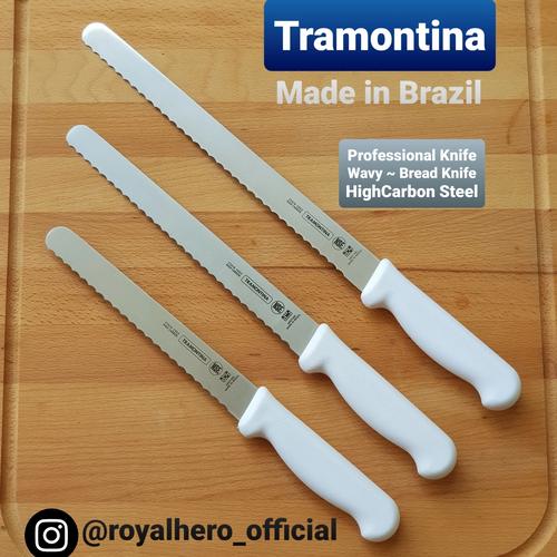 Jual Tramontina Pisau Roti Bread Knife Wavy Professional 20 / 25 / 30 ...