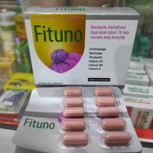 Jual FITUNO daya tahan tubuh vitamin isi 30 original - Jakarta Pusat ...