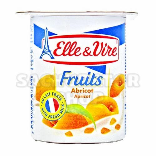 Jual Yogurt rasa buah Aprikot Ele Elle & Vire Fruits Apricot Yoghurt ...