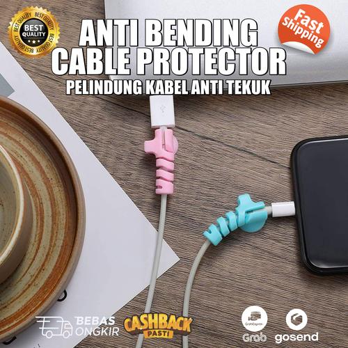 Promo Cable Protector Anti Bending With Spiral Suction Pelindung Kabel ...