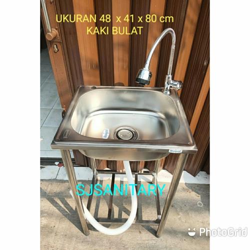 Jual WASTAFEL KITCHEN SINK PORTABLE ROYAL LENGKAP KRAN MODEL TINGGI ...