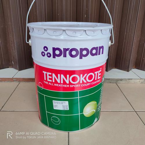 Jual CAT LAPANGAN TENIS SERBAGUNA PROPAN TENNOKOTE 22,5KG - Light grey ...