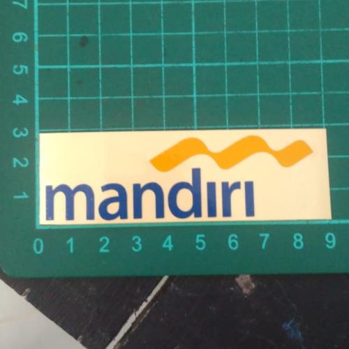 Jual Stiker Sticker Logo Bank Mandiri - Kab. Garut - fikma92 Online ...