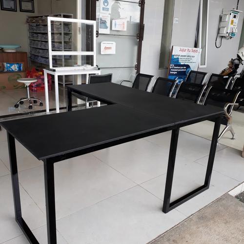 Jual meja L ukuran 120x60cm t 72cm kokoh/minimalis/modern - Kota ...