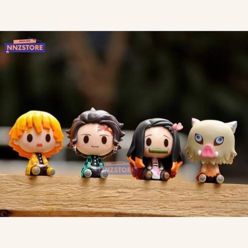 Jual Demon Slayer Kimetsu no Yaiba action figure anime mainan chibi ...