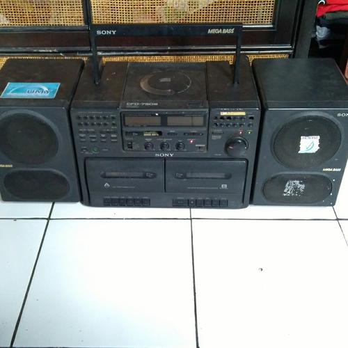 Jual Sony cfd 750s Portabel CD Radio Cassette Player Manual - Jakarta ...