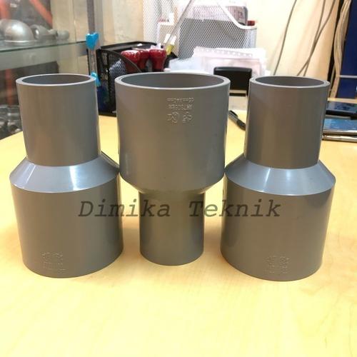 Jual Vlok Sock pvc 1" x 1/2" inch / Reducing Socket / Vlok sok pvc ...
