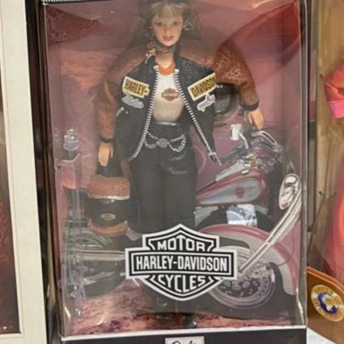 Jual Barbie Collector Edition Harley Davidson Motorcycles Barbie Doll ...