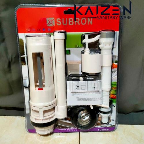 Promo isi tangki kloset pelampung closet komplit set dual flush toilet ...