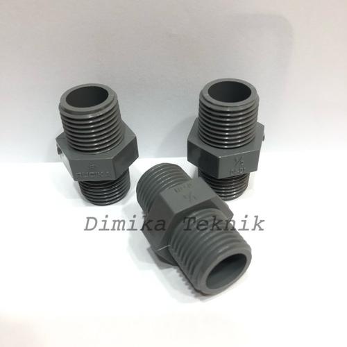 Jual Double Nipple (AW) Pvc 1" inch / double nepel - Jakarta Barat ...