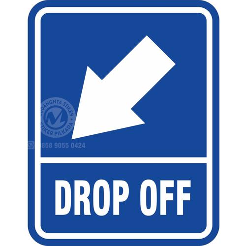 Jual STIKER VINYL RAMBU DROP OFF - 20x30cm - Kota Tangerang Selatan ...