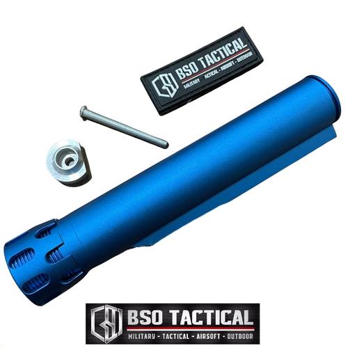 Jual Tabung Popor CNC Alumunium M4 AR15 Tactical Buttstock Pipe 6 ...