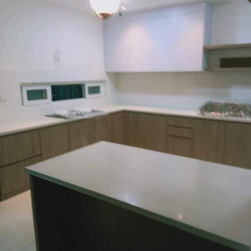 Jual top table marmer quartz putih / top table marmer art putih - Kota ...