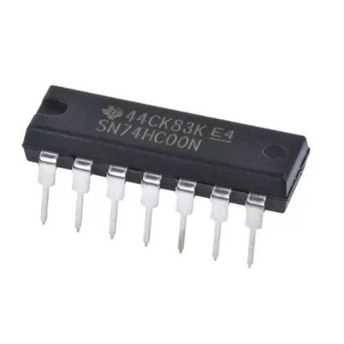 Jual 74HC00 DIP IC 7400 quad 2-input NAND gate 74hc00 74HC00N dip ...