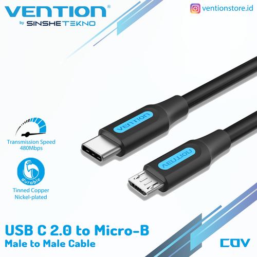 Jual VENTION Kabel USB Type C To Micro B Data Male to Male Android ...