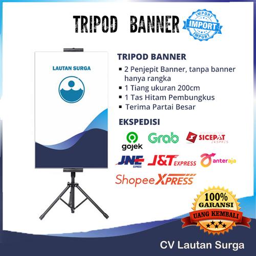 Promo Tripod Banner/ Stand Banner TRIPOD POSTER / TRIPOD Display ...