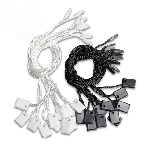 Jual [1000pcs] Tali lock pin /tali lock pin loop pin hang tag hitam ...