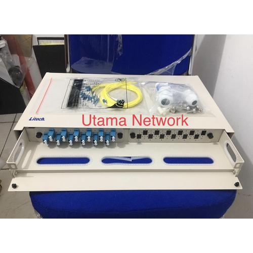 Jual Litech OTB RFPP 24 Core ( 12 Adapter Duplex LC + 24 Pigtail LC SM ...