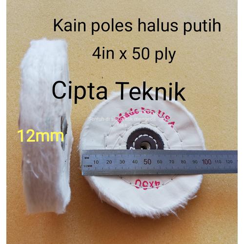 Jual Kain Poles Putih Lembut 4 inchi 50 ply - Kab. Bekasi - Cipta ...