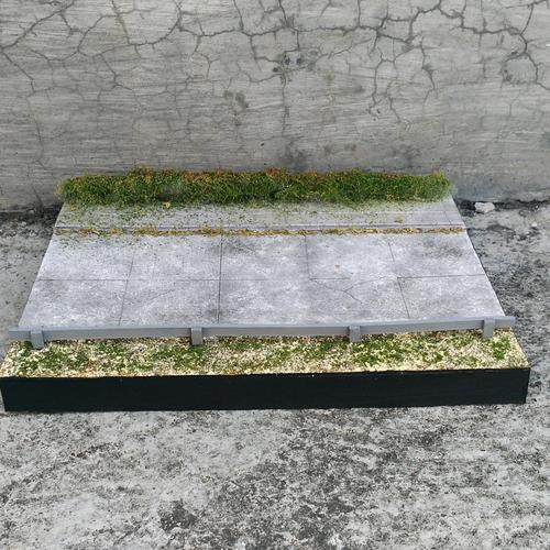 Jual Miniatur / Diorama / Maket / Diecast Jalanan Cor Beton - Kota ...