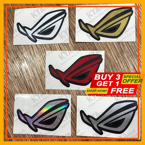 Jual ROG Edition Decal Stiker Cutting Sticker Mobil Motor Laptop Gadget ...