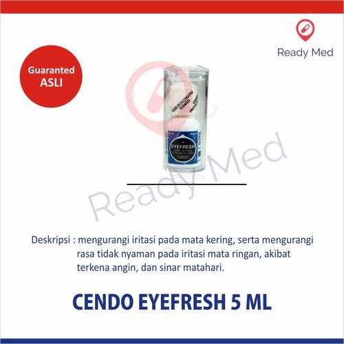 Jual CENDO CENFRESH EYE DROPS 5 ML obat tetes mata kering - Kota ...