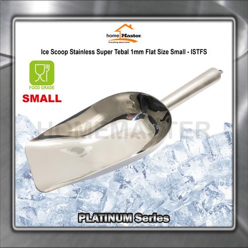Jual Ice Scoop/Sekop/Serok Es Stainless Tebal 1 mm Flat Small - ISTFS ...