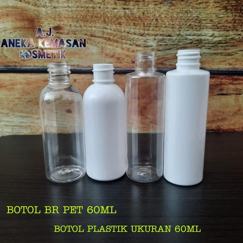 Jual Botol pet plastik 60ml / botol food grade 60ml / botol spray ...