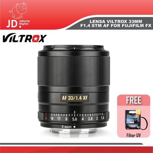 Promo Viltrox Lensa 33mm F1 4 Stm Af Lens For Fujifilm Fx Mount Fuji X
